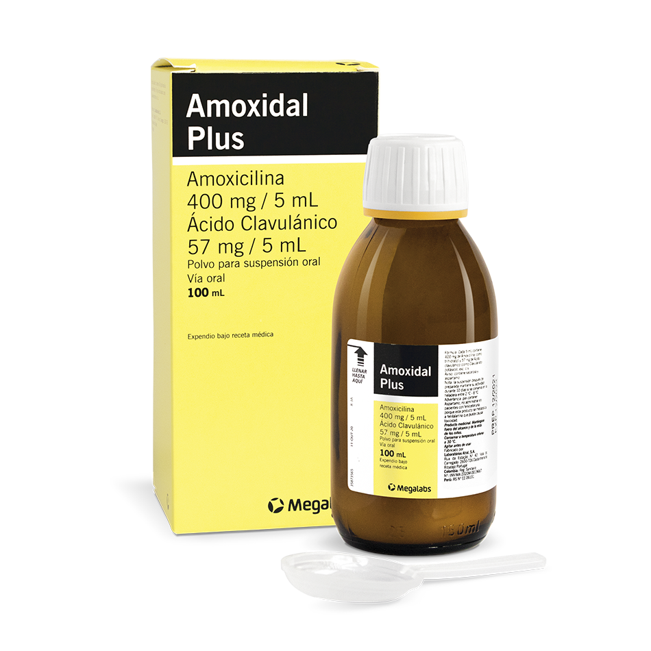 Amoxidal Plus Suspensión - Megalabs Bolivia