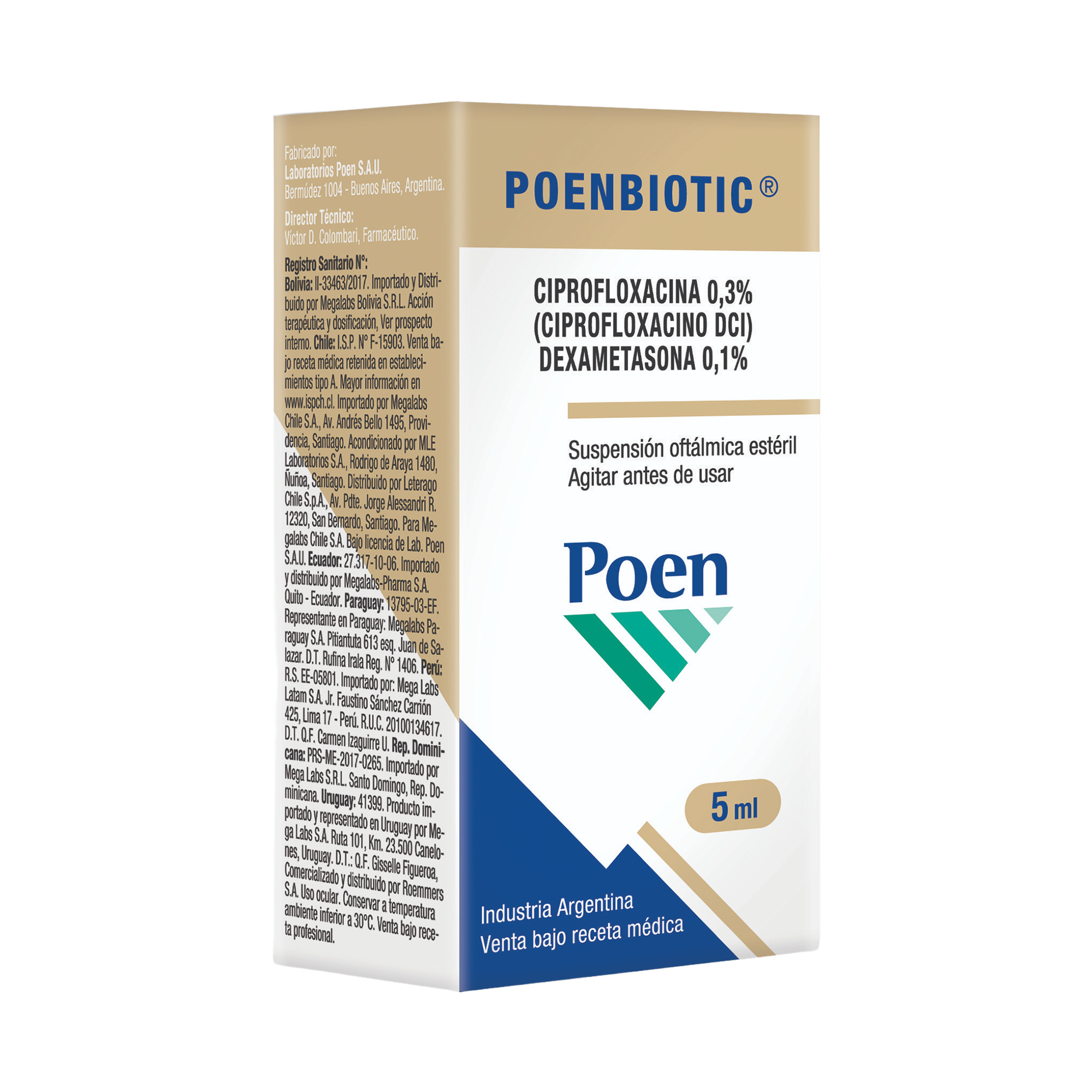 Poenbiotic - Megalabs Bolivia